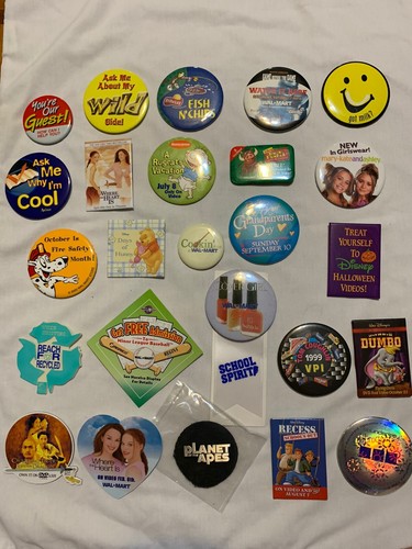 WalMart Promo Buttons - Lot Of 25 | eBay