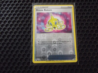 Trainer Drone Rotom 151/185 Vivid Voltage Reverse Holo Pokemon Card PF ...