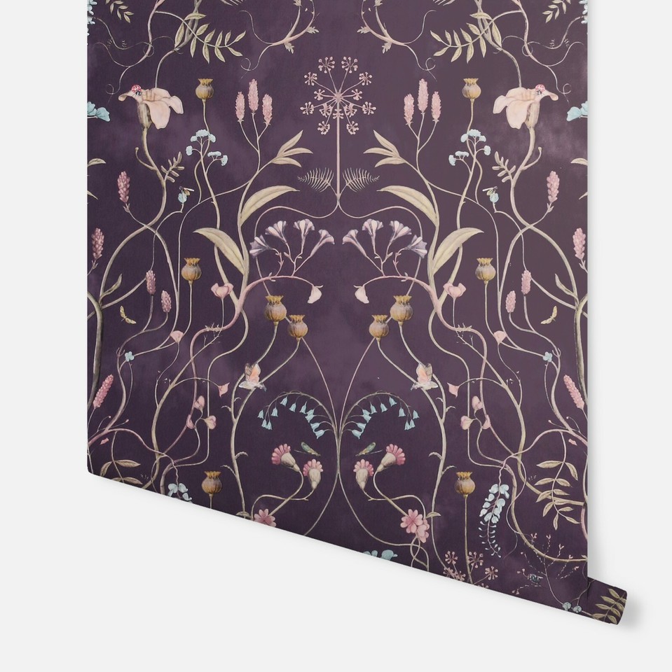 The Chateau Angel Strawbridge WALLPAPER COLLECTION Art Deco Vintage ...