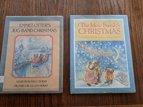 Emmet Otter’s Jug-Band Christmas & Mole Family Christmas Vintage Hoban ...