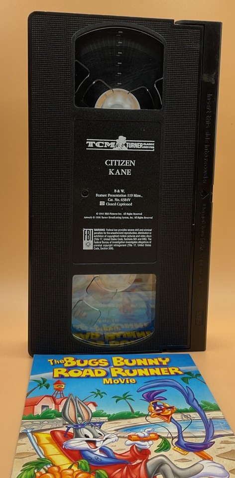 Citizen Kane VHS 1941, 1996 Billfold Orson Welles **Buy 2 Get 1 Free ...