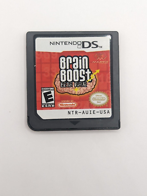 Brain Boost: Beta Wave - Nintendo DS [CARTRIDGE ONLY] | eBay
