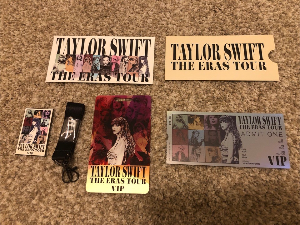 Taylor Swift The Eras Tour VIP Package Merch Box Official 2024 | eBay