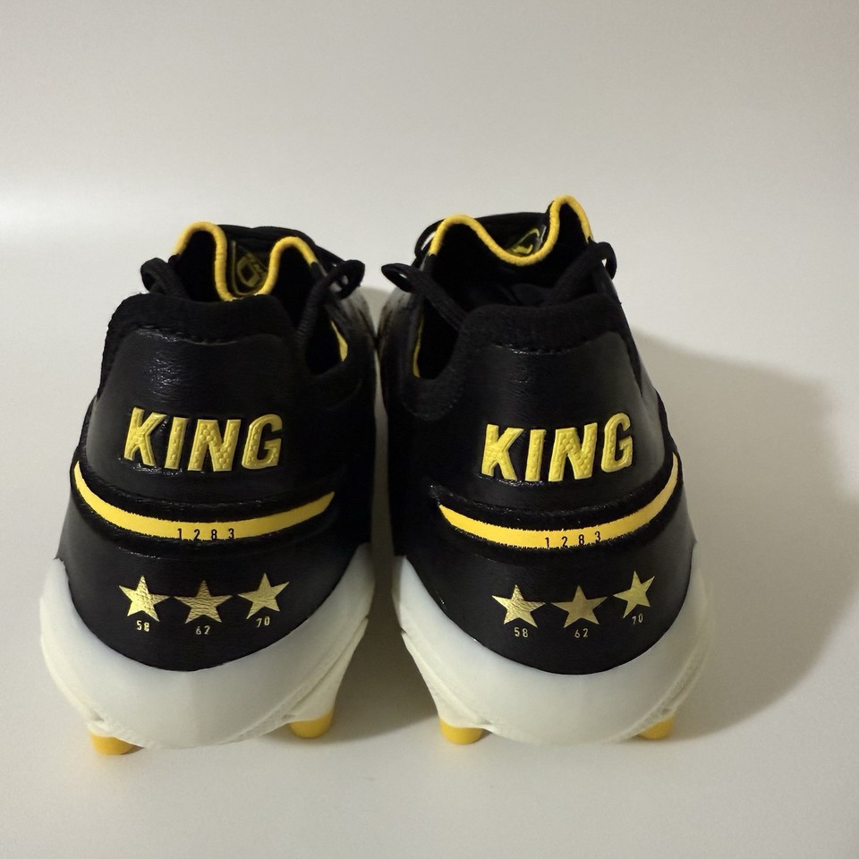 Puma Men’s 8 KING ULTIMATE Pelé FG/AG Soccer Cleats Black/Yellow 107825 ...