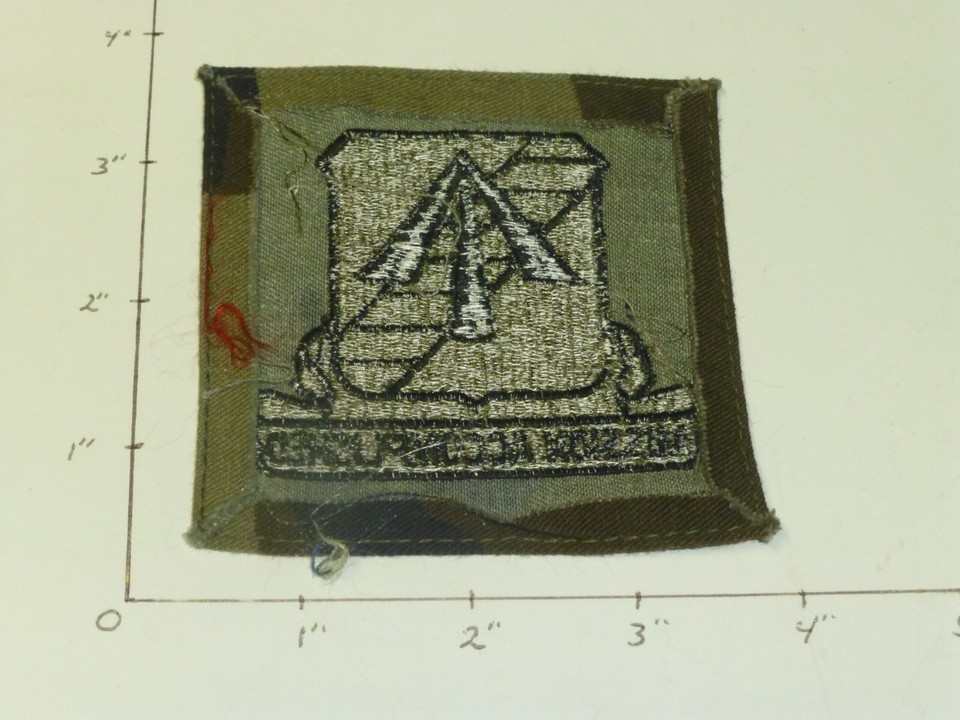 41 Field Artillery Regiment subdued on woodland cloth patch | eBay