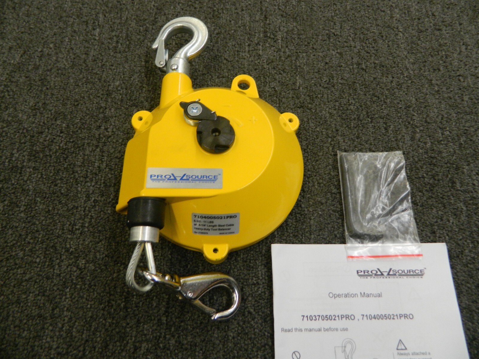 PRO-SOURCE Tool Balancer 11Lb Load Capacity 4-1/4' Travel Distance ...