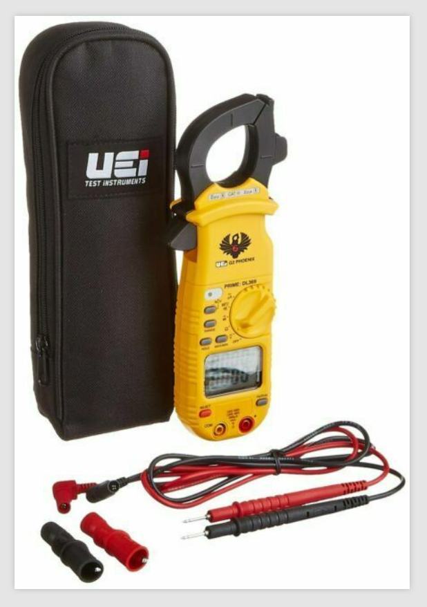 NEW Multimeter UEi Test Instruments DL369 Digital Clamp-On Meter G2 ...