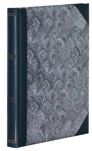 Deluxe Large BLUE MARBLE Self Adhesive Photo Album VariousSized Photos ...