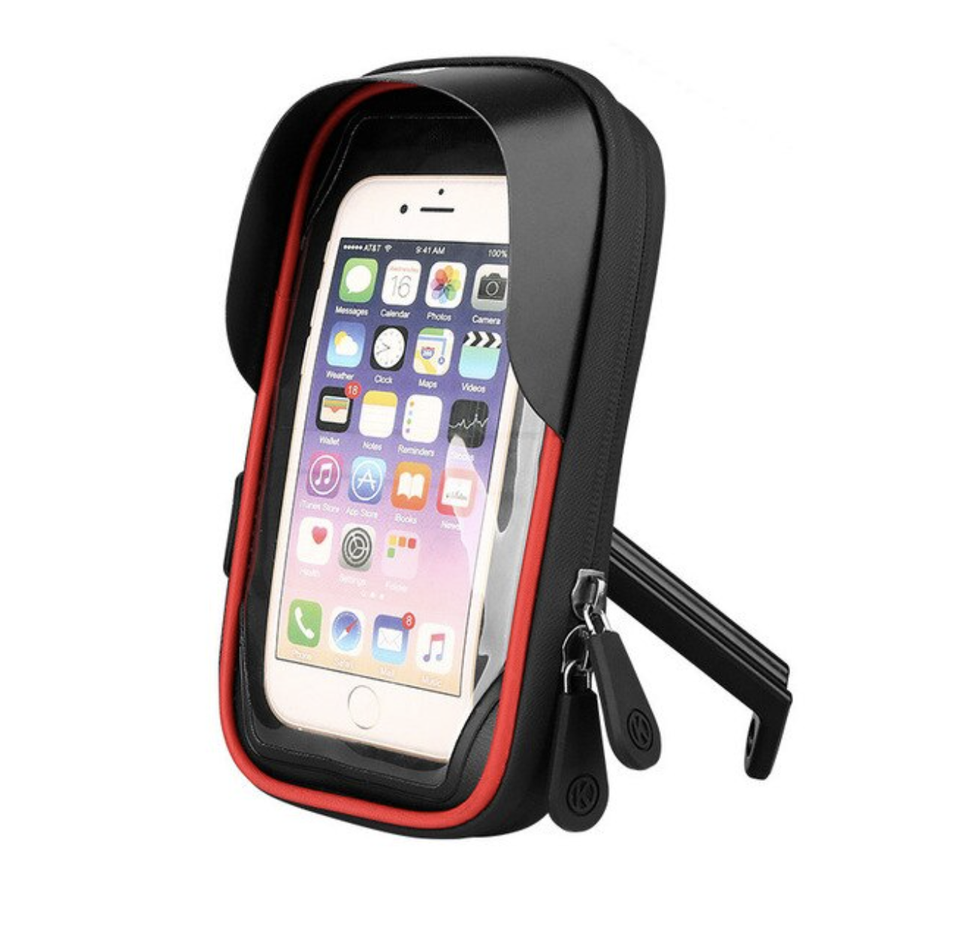 Bike Bicycle Motorcycle Handlebar Mount Holder Waterproof Case for Cell ...