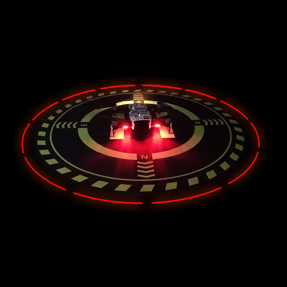 Drones Landing Pad with LED Light up Foldable Design for DJI Mavic Mini ...