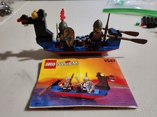 LEGO 1547 Black Knight's Boat Instructions and Parts List