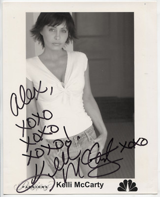 Kelli McCarty Actress Autographed 8x10 Photo w/COA WWE26-54 | eBay