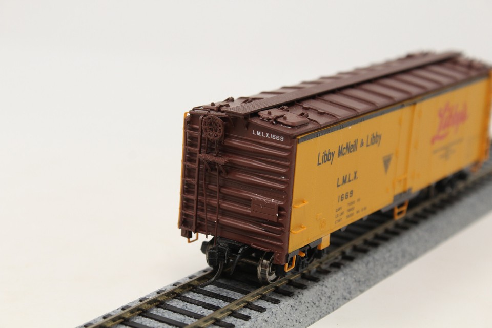 HO Intermountain 40' Reefer Box Car Libbys LMLX 1669 RTR | eBay