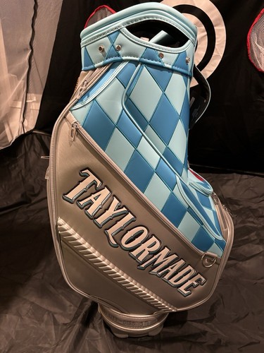 TaylorMade 2024 Pro Championship Turquoise Silver Staff Golf Bag | eBay
