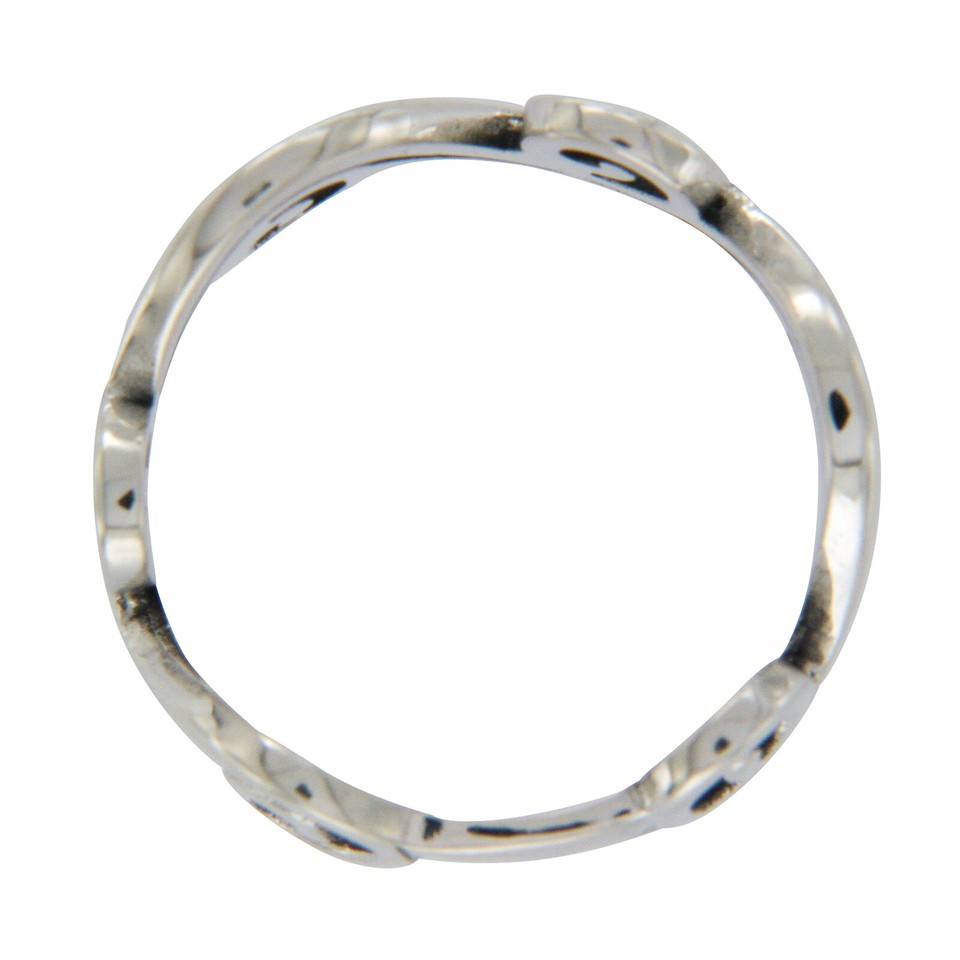 Wave Plain 925 Sterling Silver 7.5 mm Ring Size 4,5,6,7.8.9,10 » R319 ...