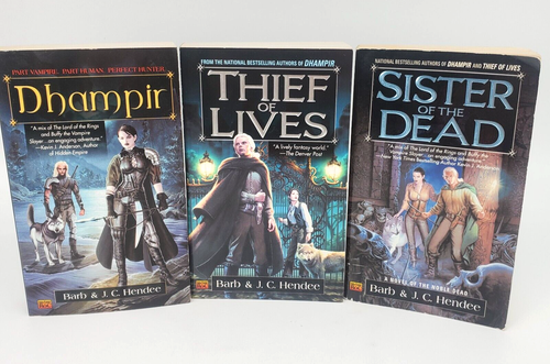 Noble Dead Series #1-3 Vampire Books by Barb & J.C. Hendee Paperback ...