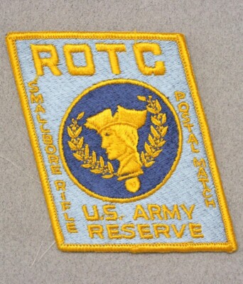 Army Reserve ROTC Smallbore Rifle Postal Match, Patch (#2062) | eBay