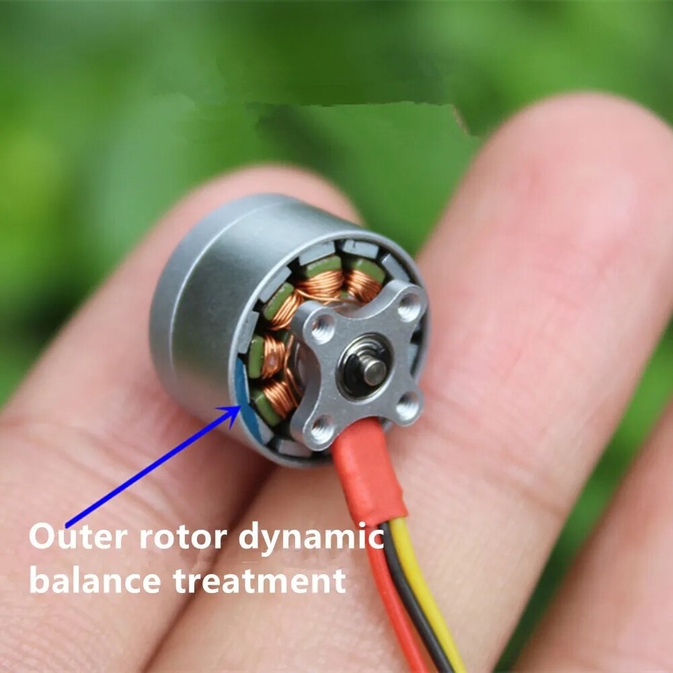 2Pack 1104 Micro Brushless Motor 4300kv for 1S-3S RC Drone FPV Racing ...