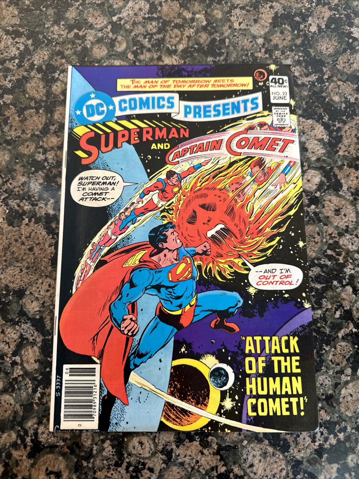 DC Comics Presents #22 Newsstand (1980) Superman & Captain Comet VF/NM ...