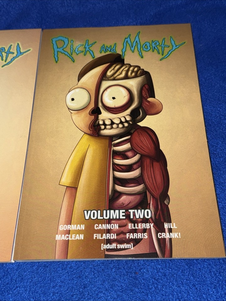 Rick And Morty Comic Book Lot Volumes One & Two Rare Mint Condition Set ...