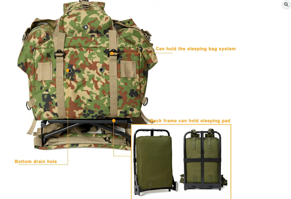 MT Military Alice Pack Army Survival Combat ALICE Rucksack Backpack | eBay