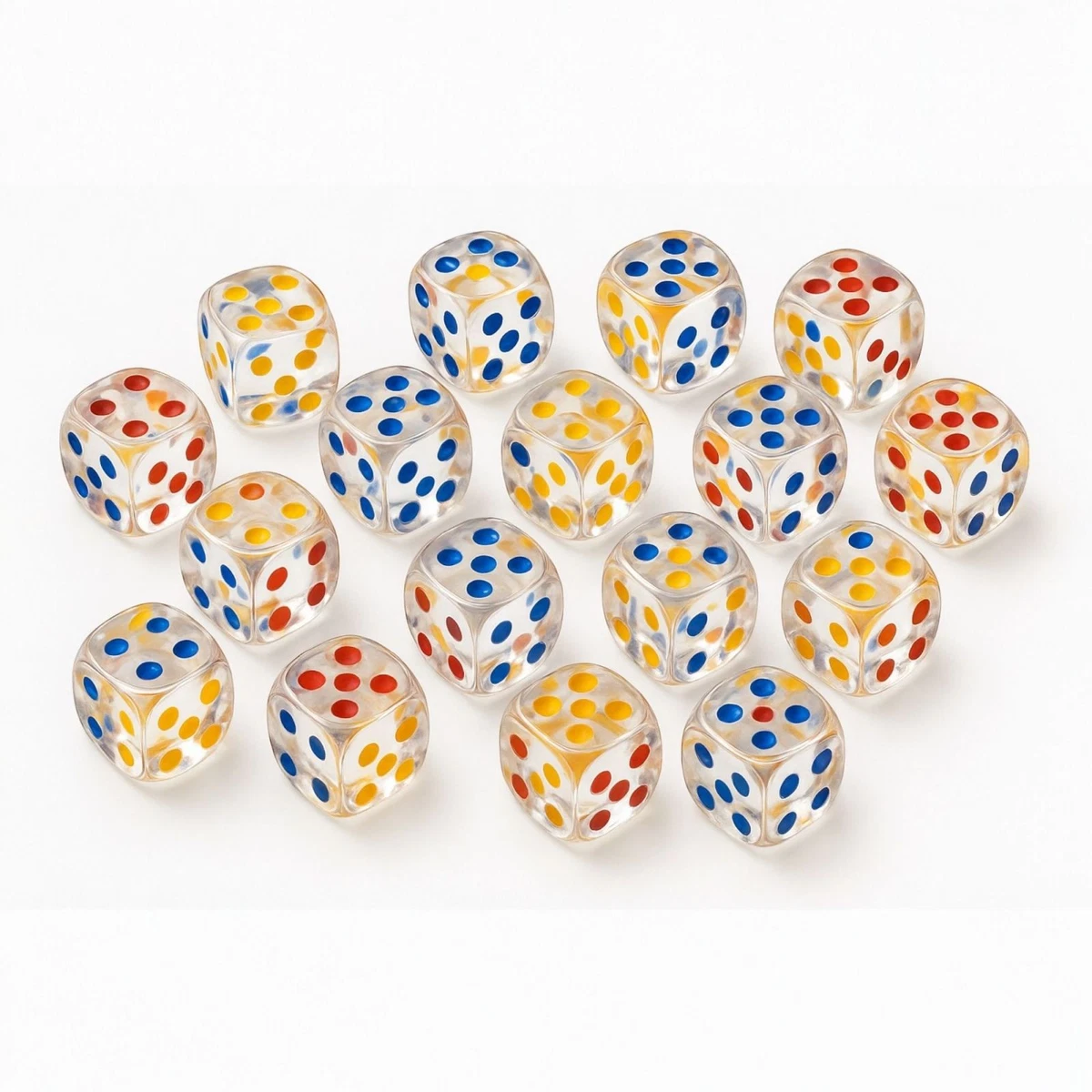 Set Dadi Ombra E Fiamma 16 Mm - Ispirati Personalizzati - Da Scrapyard Ork