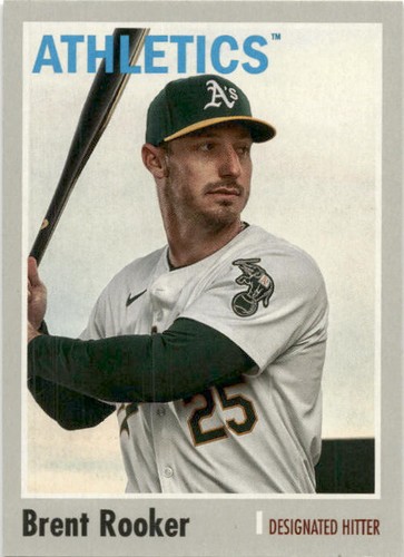 2024 Topps Archives Brent Rooker #132 Oakland Athletics | eBay