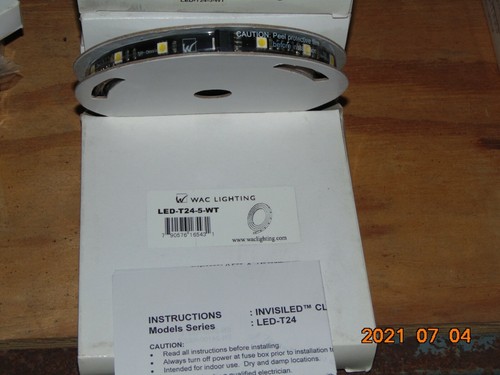 WAC Lighting LED-T24-5-WT, 5-Feet - InvisiLED 790576165431 | eBay