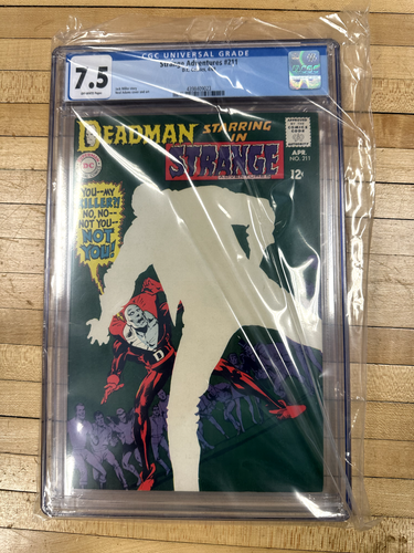 Strange Adventures #211 DC 1968 CGC 7.5 Deadman! Adams Combine Shipping ...