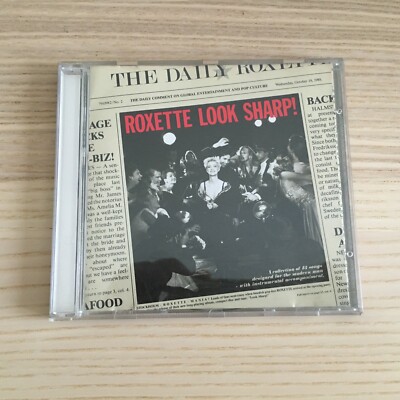 Roxette _ Look Sharp ! _ CD Album _ 1988 Parlophone Sweden 1st press ...