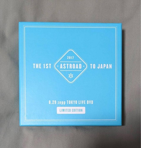 ASTRO ”THE 1st ASTROAD TO JAPAN 2017 DVD” FC Limited Edition With ...