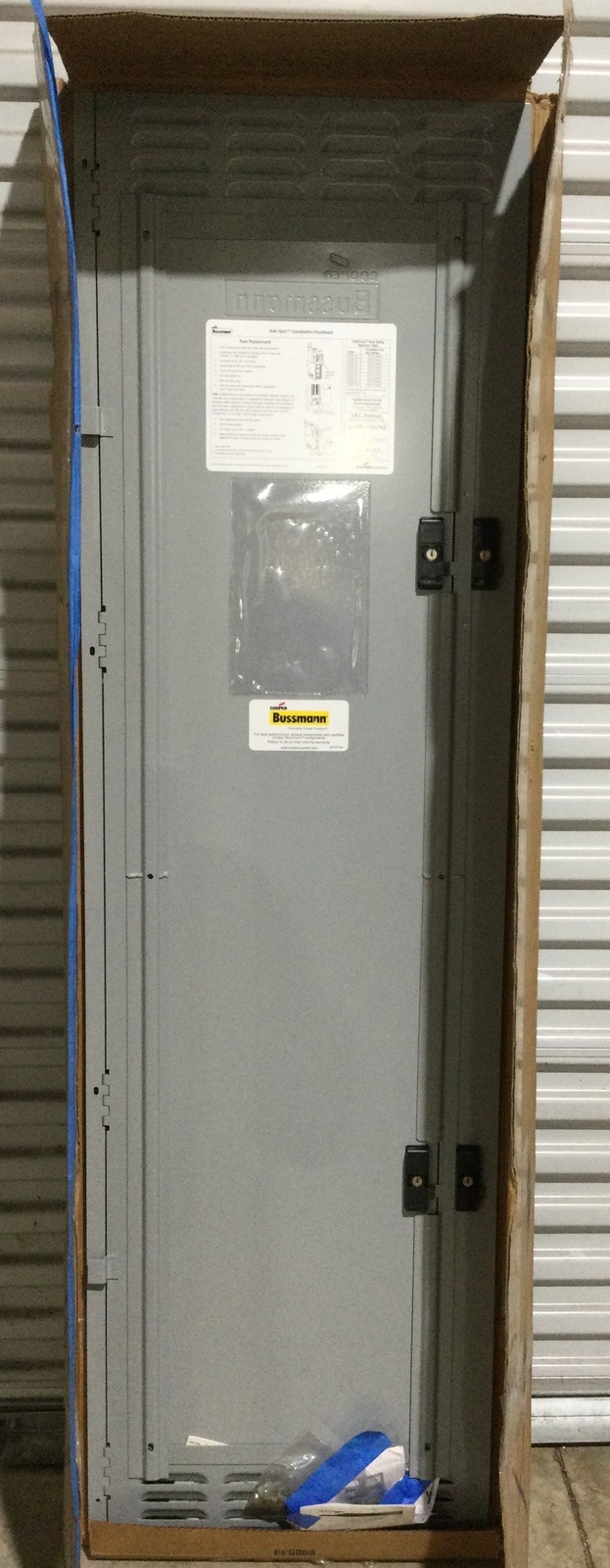 Cooper/Bussmann Panelboard Cover 20" x 69" Nema 1 (New Cover Only) | eBay
