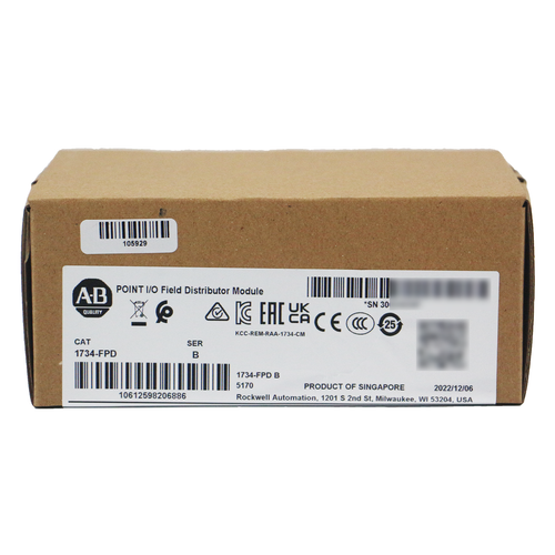New Allen-Bradley 1734-FPD SER B POINT I/O Field Power Distributor ...