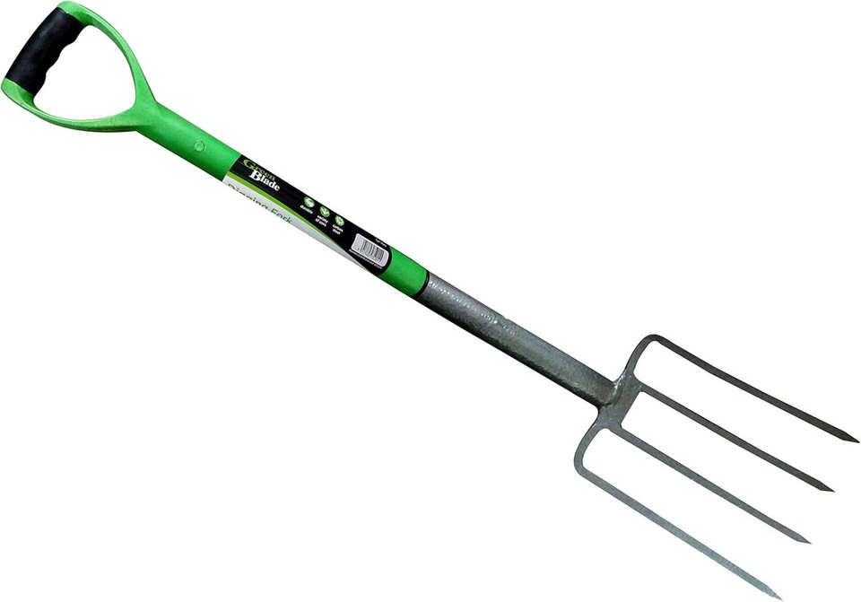 Gardening Heavy Duty Tool Set Digging Spade Fork Rake Border Edging Hoe ...