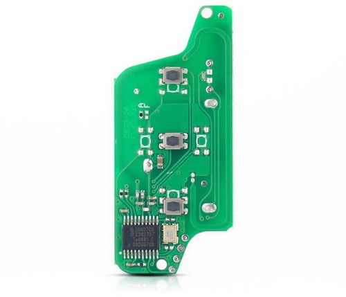 Fits Peugeot 433mhz ID46 PCF7941 CE0523 Complete Transponder Remote Key ...