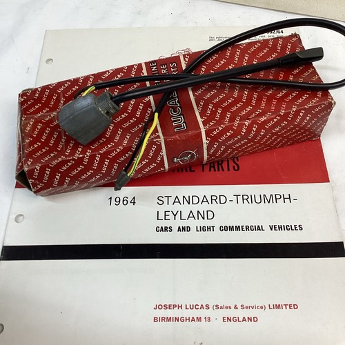 Triumph Spitfire GT6 & Triumph Vitesse NOS Lucas Overdrive Switch for ...