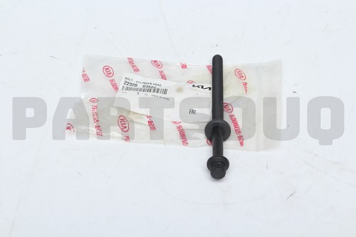 2232003500 Genuine Hyundai / KIA BOLT-CYLINDER HEAD | eBay