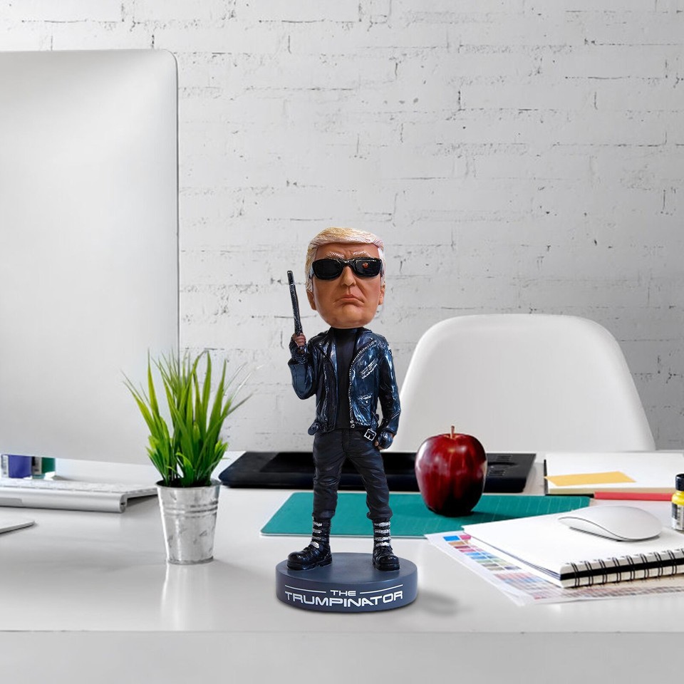 President Donald Trump Collectibles Trump 2024 Bobbleheads Trumpinator ...