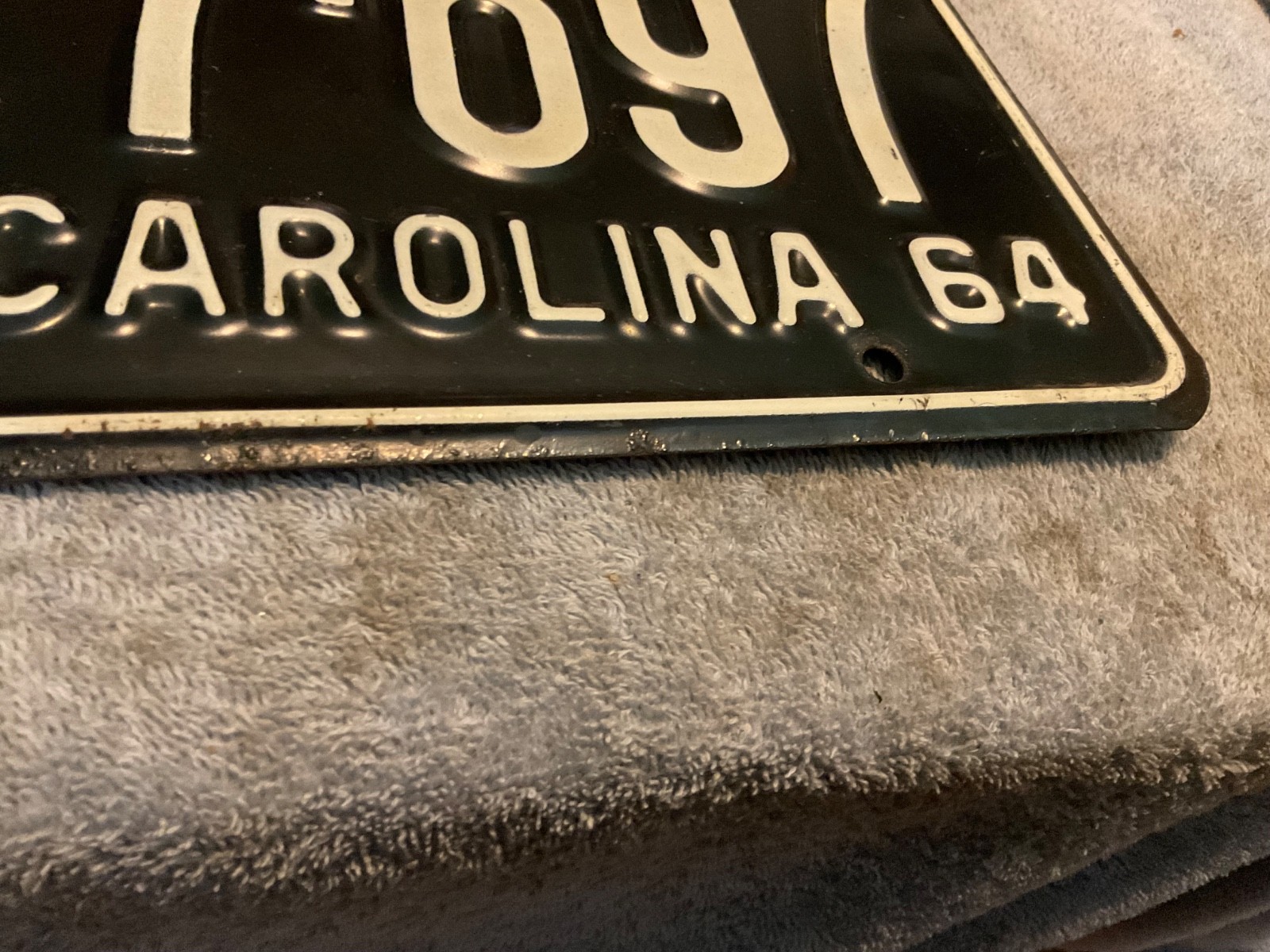 1964 South Carolina SC License Plate D 17 697 Rustic | eBay