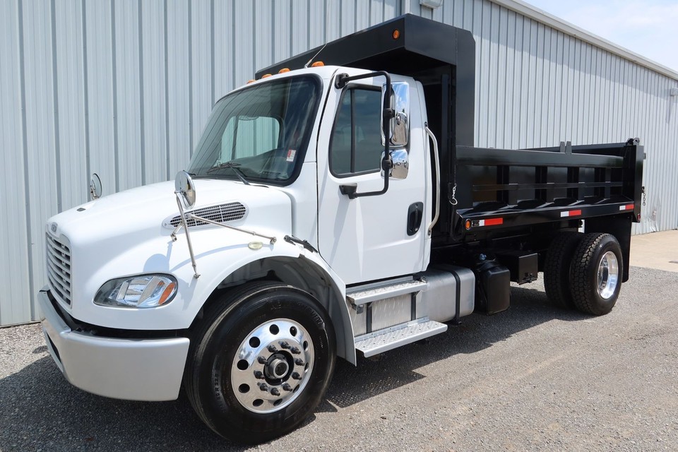 DUMP LANDSCAPE BED BODY DELIVERY TRUCK LOW-MILE NON-CDL | eBay