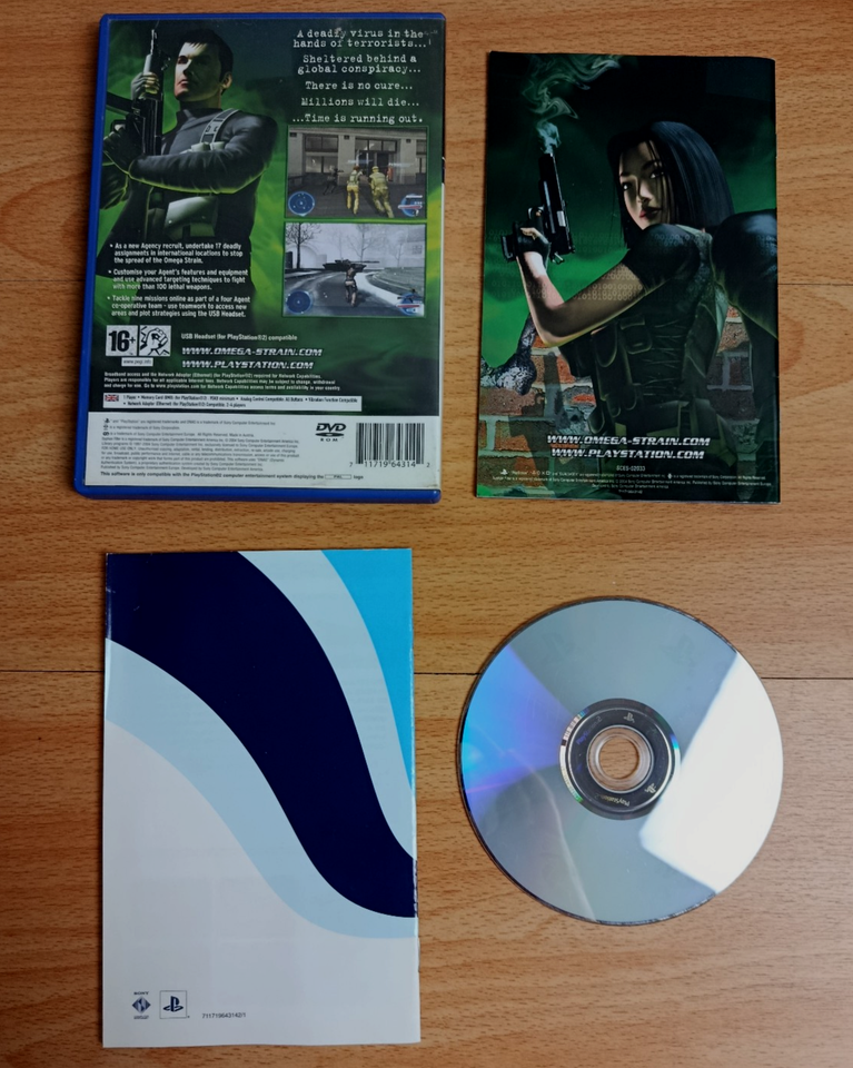 Syphon Filter: The Omega Strain Sony PlayStation 2 PS2 PAL Complete ...