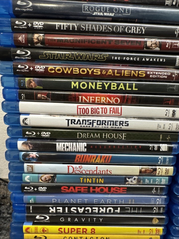 Huge Lot Of 67 Blu-ray Bluray Movies Assorted Great Titles! Free ...