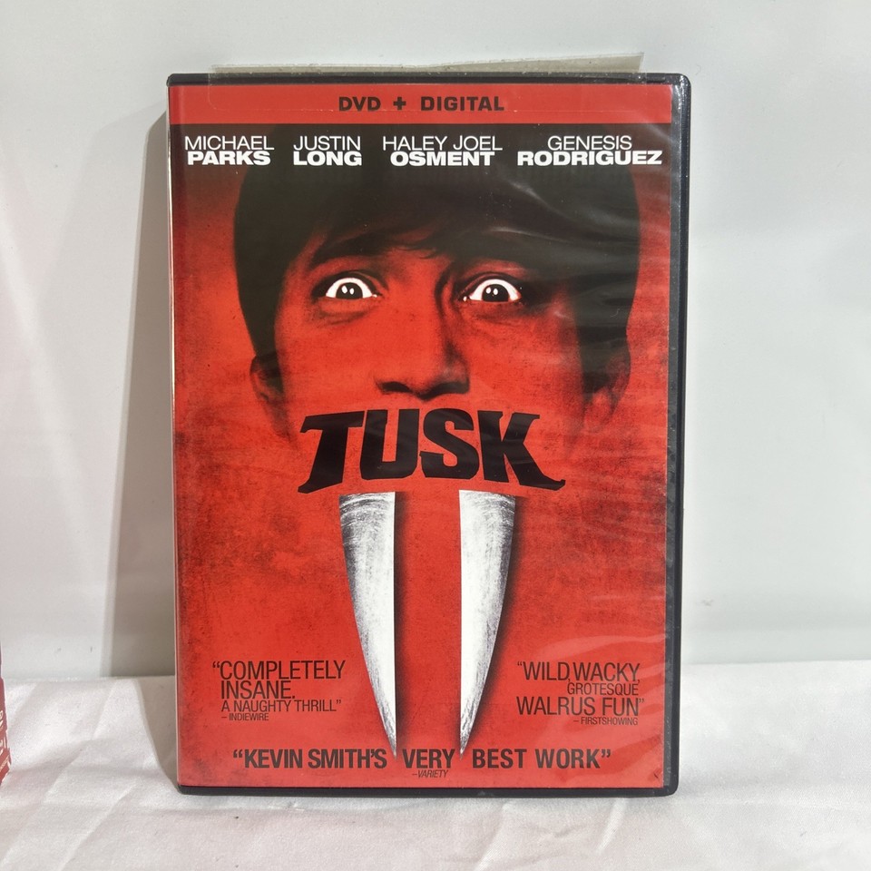 Tusk (DVD, 2014, Region 1) With Slipcover MOVIE DIGITAL CODE IS USED ...