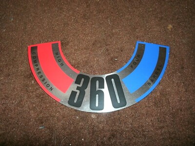 1970 American Motors AMC AMX Javelin Rebel 360 High Comp 4BBL Air ...