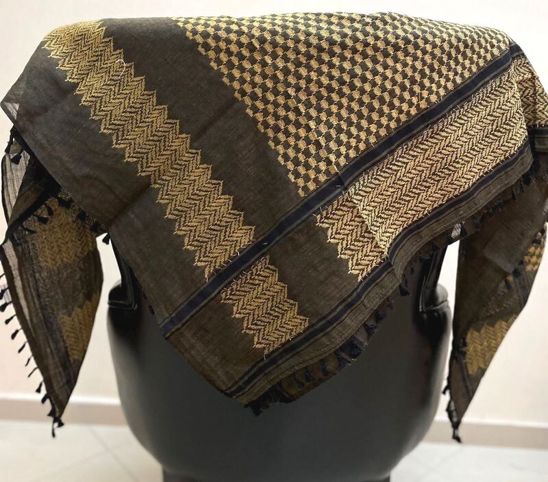 RARE Colors Original Herbawi Palestinian Keffiyeh Shemagh Arab Arafat ...