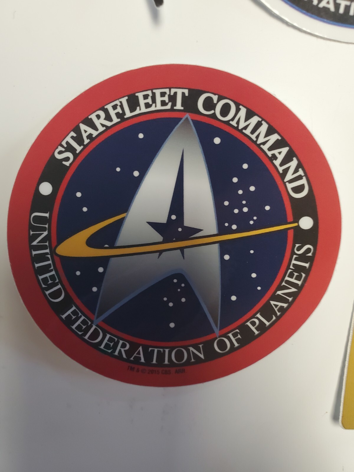 Star Trek Starfleet Command Stickers 5 PACK LOT *WORLDWIDE 🌐 SHIPPING ...