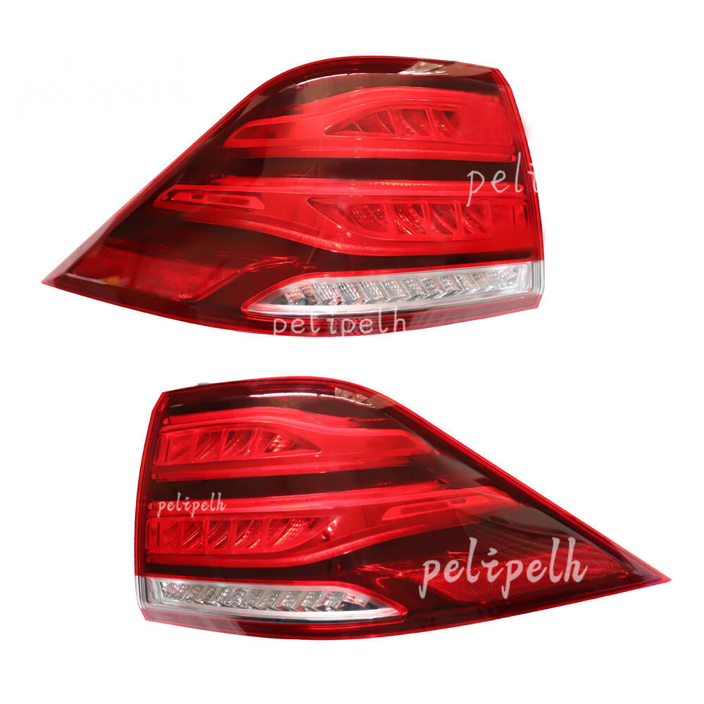 Fits Mercedes Benz GLE350 GLE Sport Pair Tail Lights Rear Lamps 2016 ...