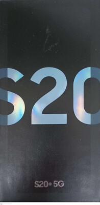 Original Samsung Empty Box Galaxy S20+ 5G Cloud Blue (No accessories ...
