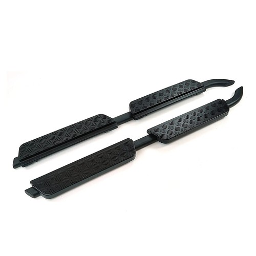 2 Running Boards Side Step Nerf Bar FOR Land Rover Defender 110 4 Door ...