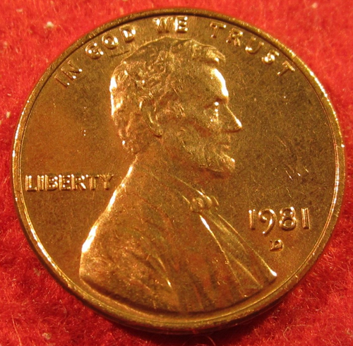 1981 D Denver Lincoln Memorial Cent/Penny - Uncirculated - Red | eBay